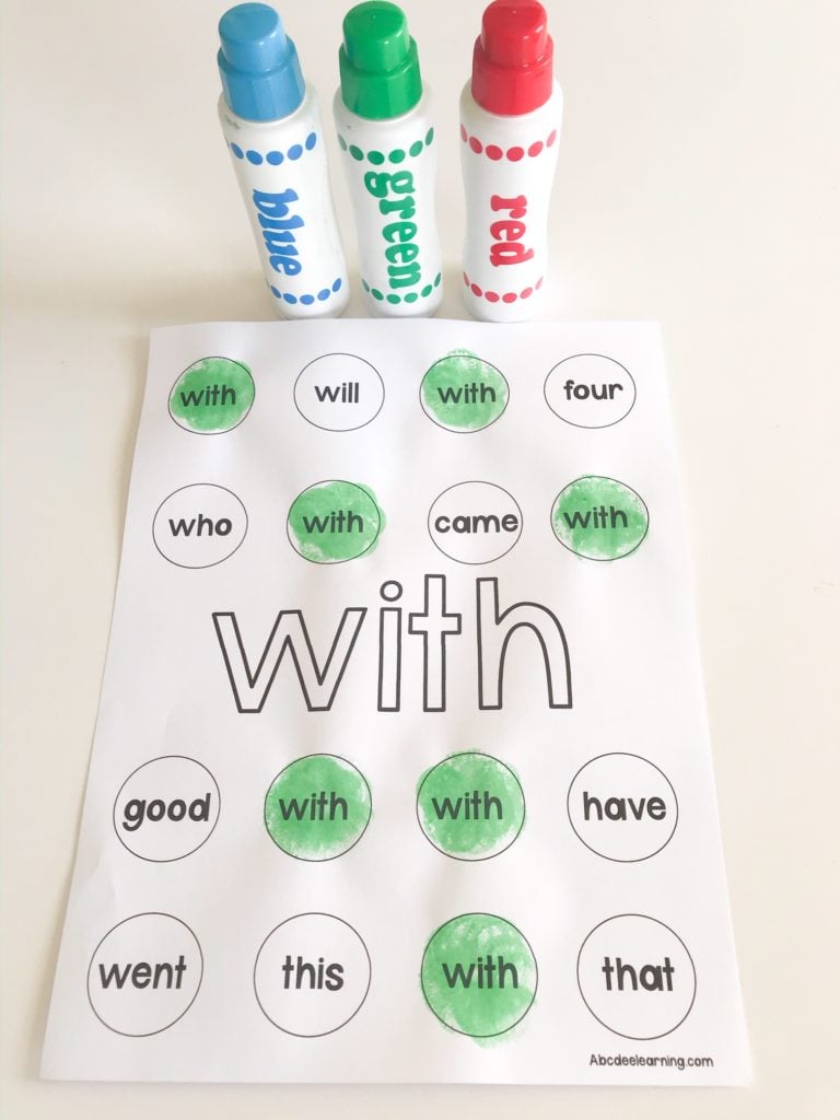 23 ENGAGING Sight Word Activities (2025) - ABCDee Learning