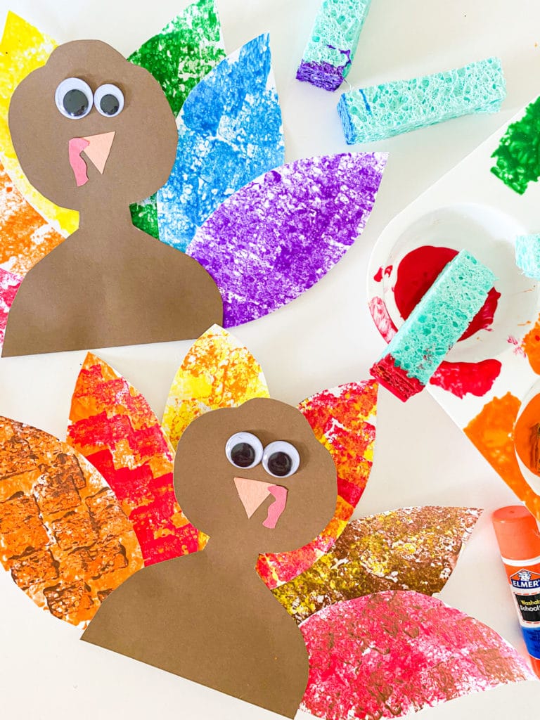 18 SIMPLE Turkey Crafts for Kids (2025) - ABCDee Learning