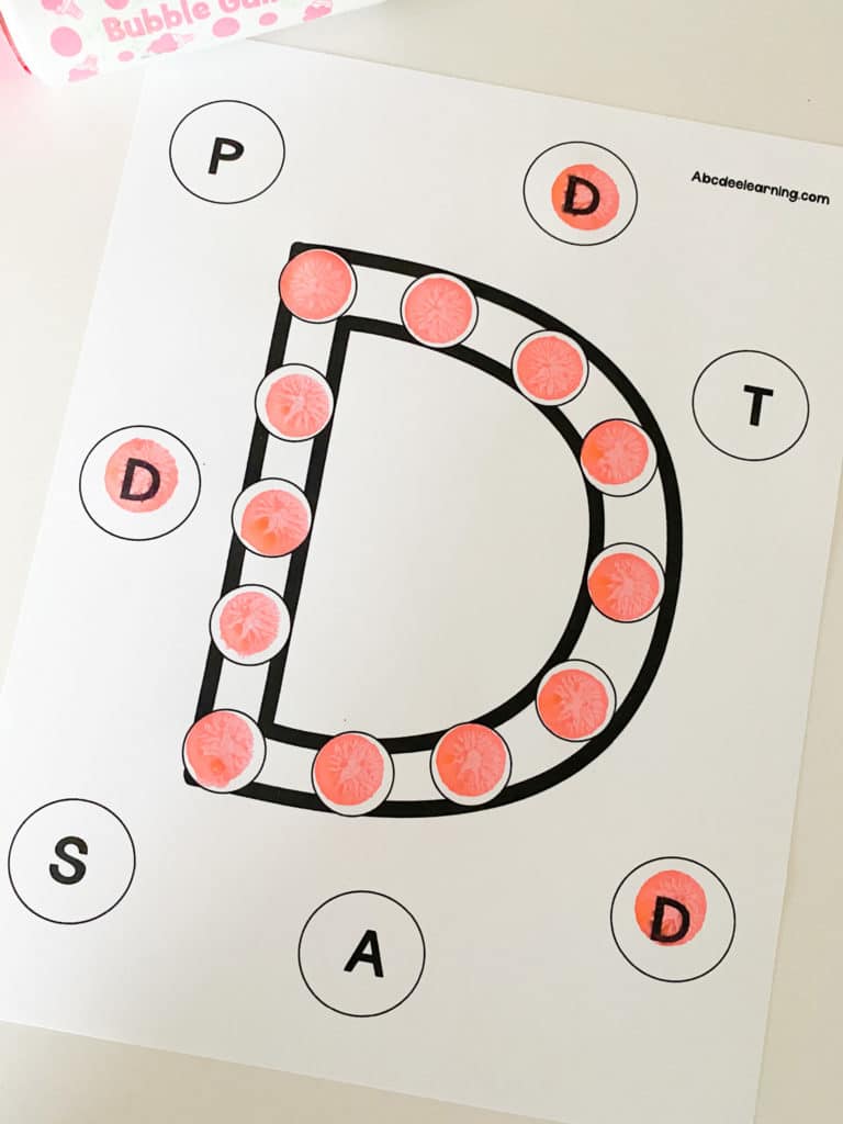 15 EASY Letter D Activities (2025) - ABCDee Learning