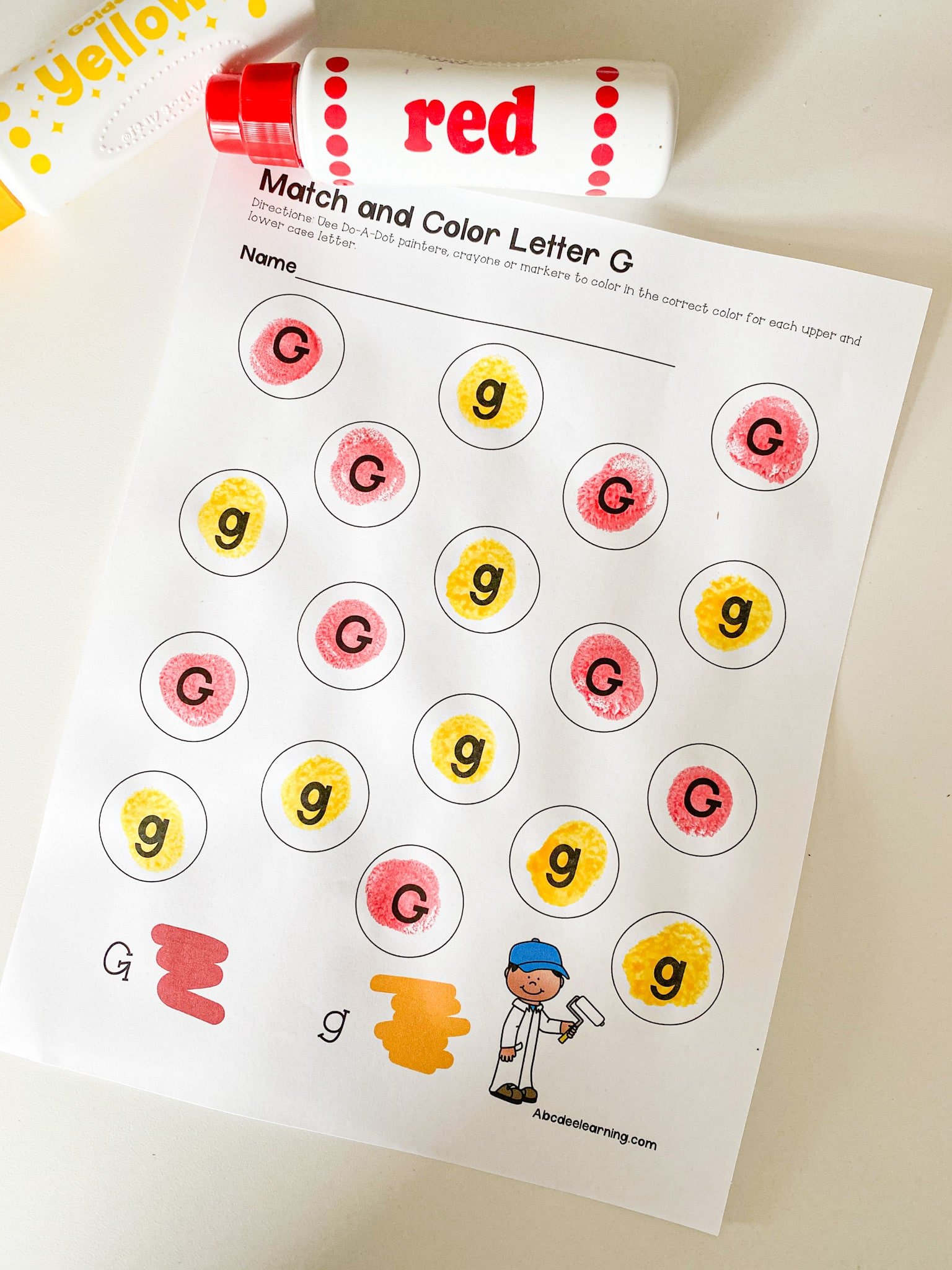 15 EASY Letter G Crafts & Activities (2025) - ABCDee Learning