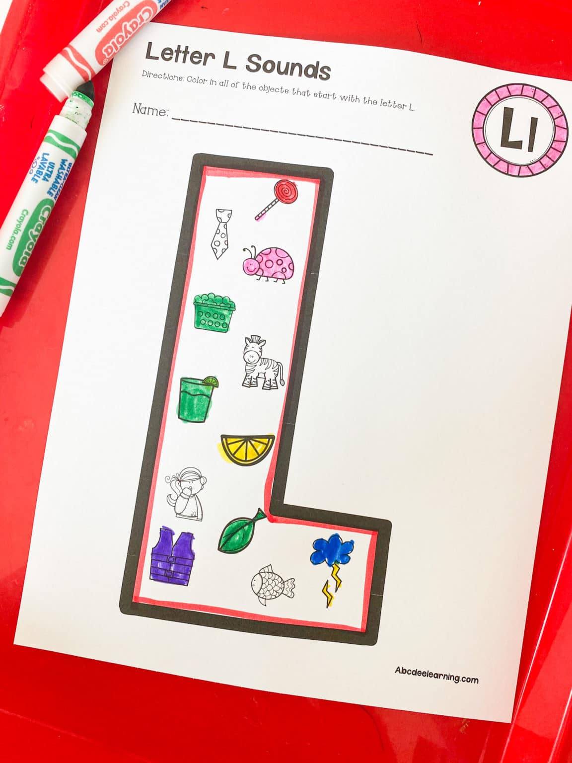 15 EASY Letter L Crafts & Activities (2025) - ABCDee Learning