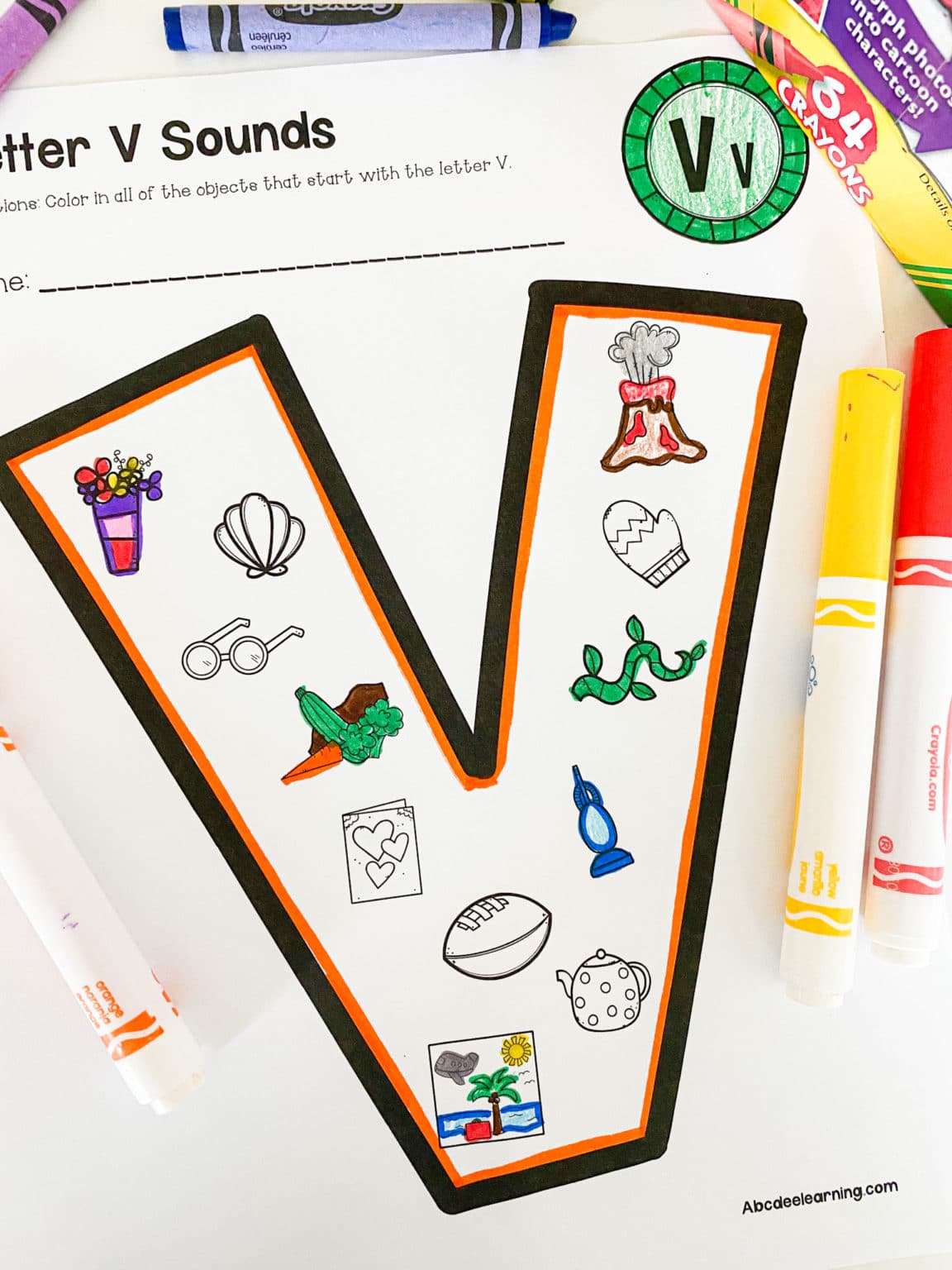 15 SIMPLE Letter V Crafts & Activities (2025) - ABCDee Learning