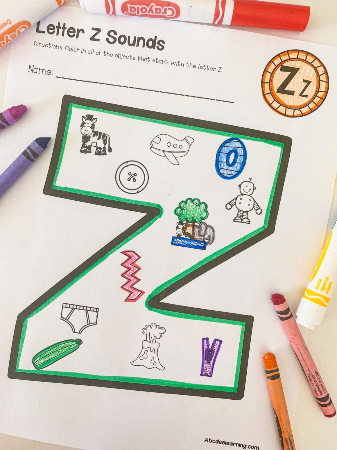 15 EASY Letter Z Crafts & Activities (2025) - ABCDee Learning