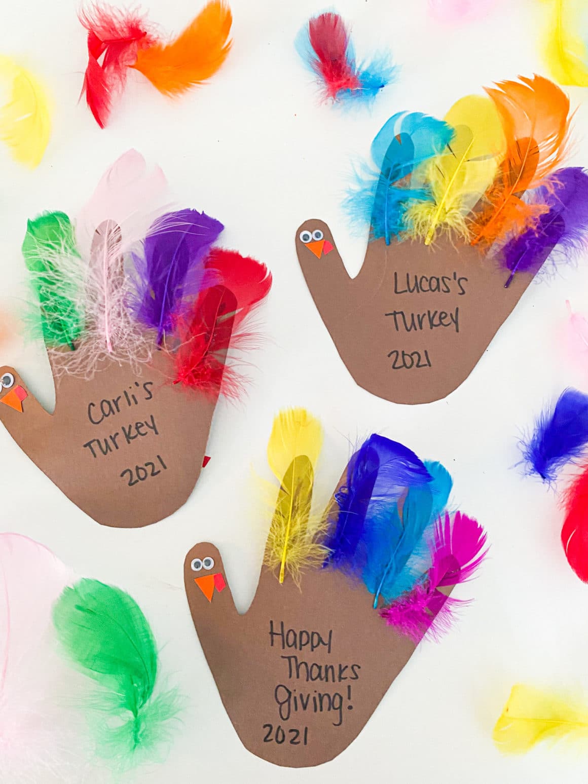 20 FUN Thanksgiving Crafts for Toddlers (2025) - ABCDee Learning