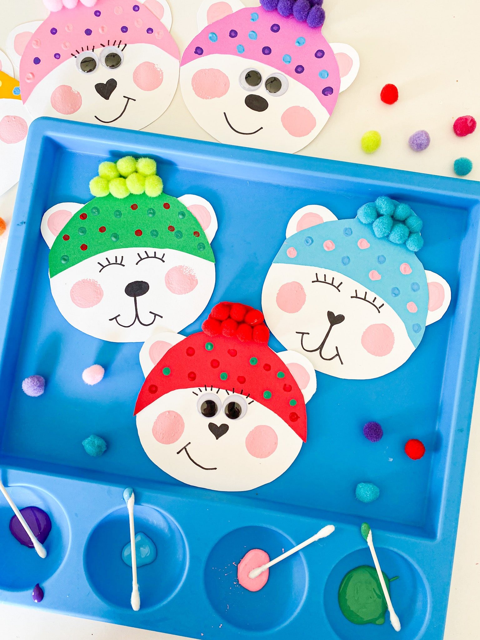 10 EASY Polar Bear Crafts for Kids (2025) - ABCDee Learning