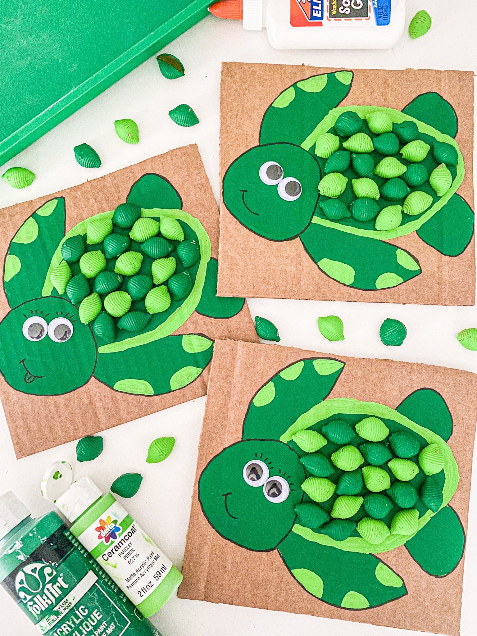 10 CUTE Turtle Crafts for Preschoolers (2025) - ABCDee Learning