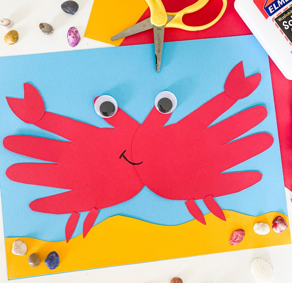 10 CUTE Crab Crafts for Kids (2025) - ABCDee Learning