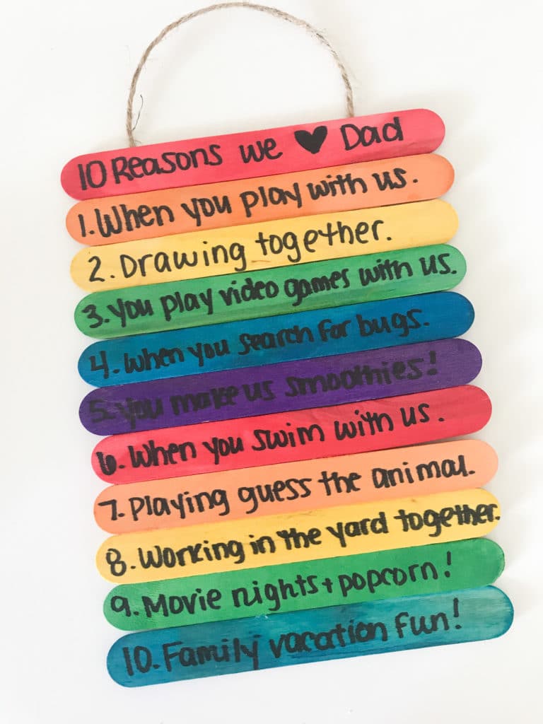 15 CUTE Father's Day Crafts (2025) - ABCDee Learning