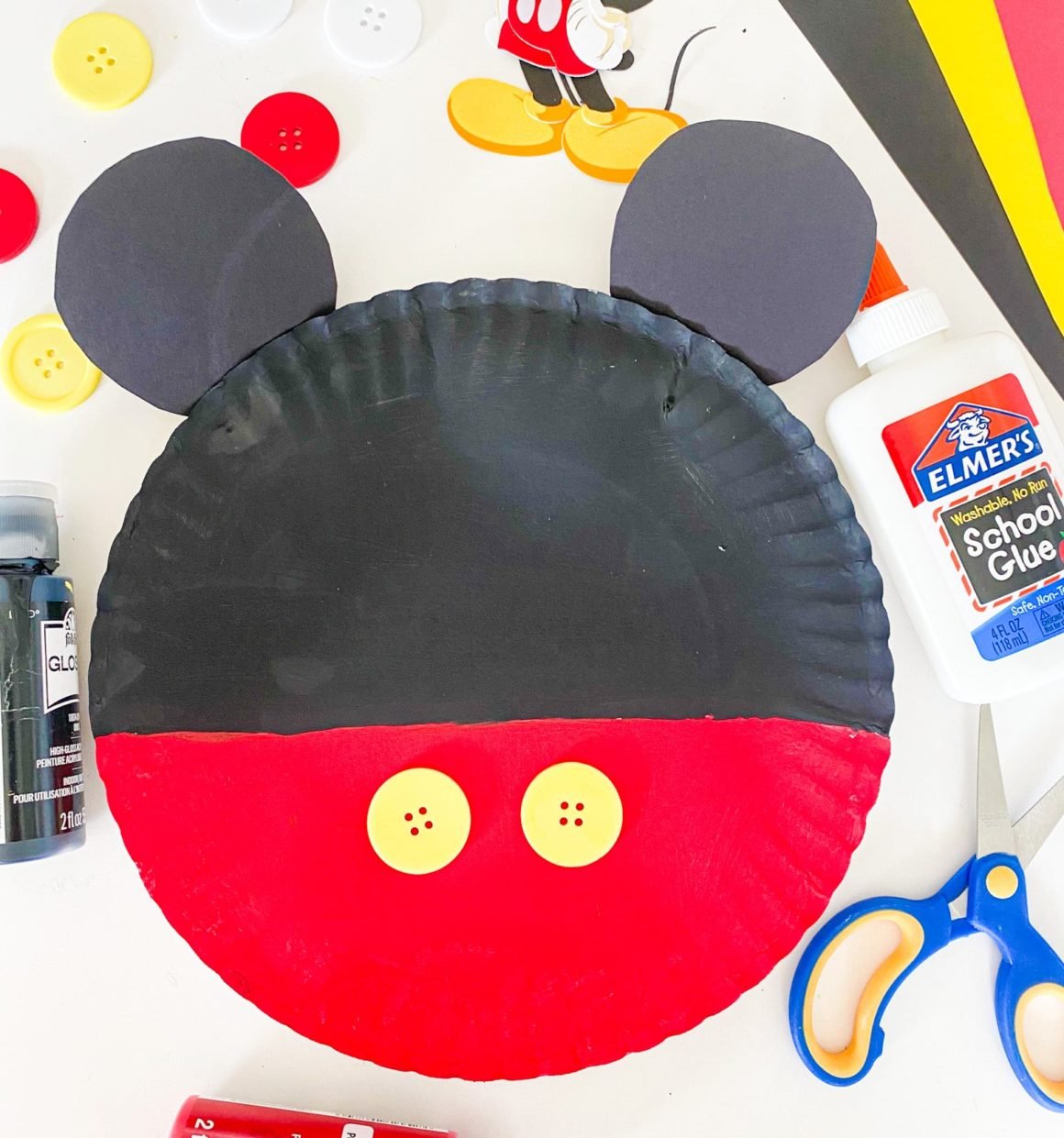 10 EASY Mickey Mouse Crafts for Kids (2025) - ABCDee Learning