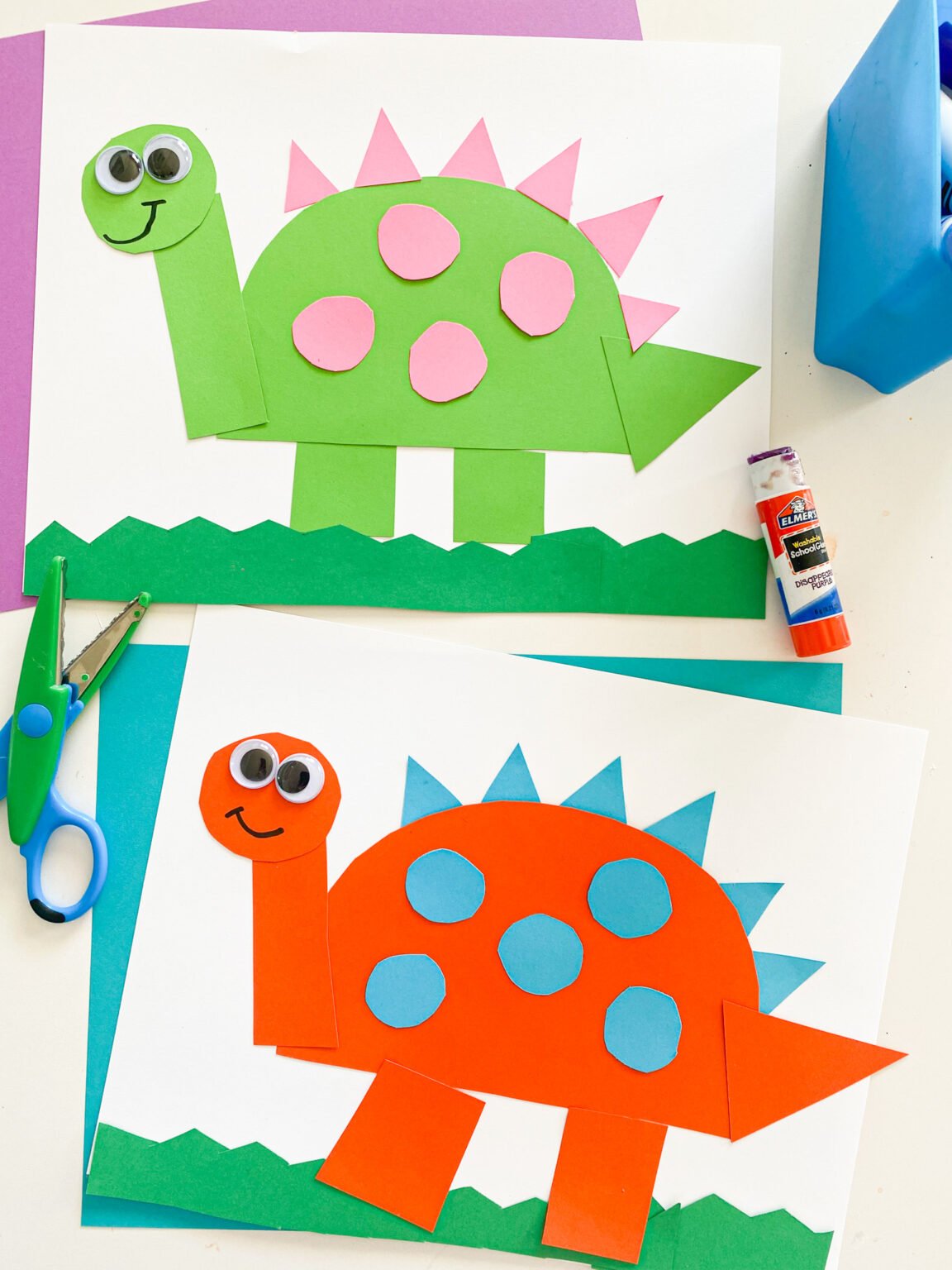 23 ROARINGLY Awesome Dinosaur Crafts - ABCDee Learning
