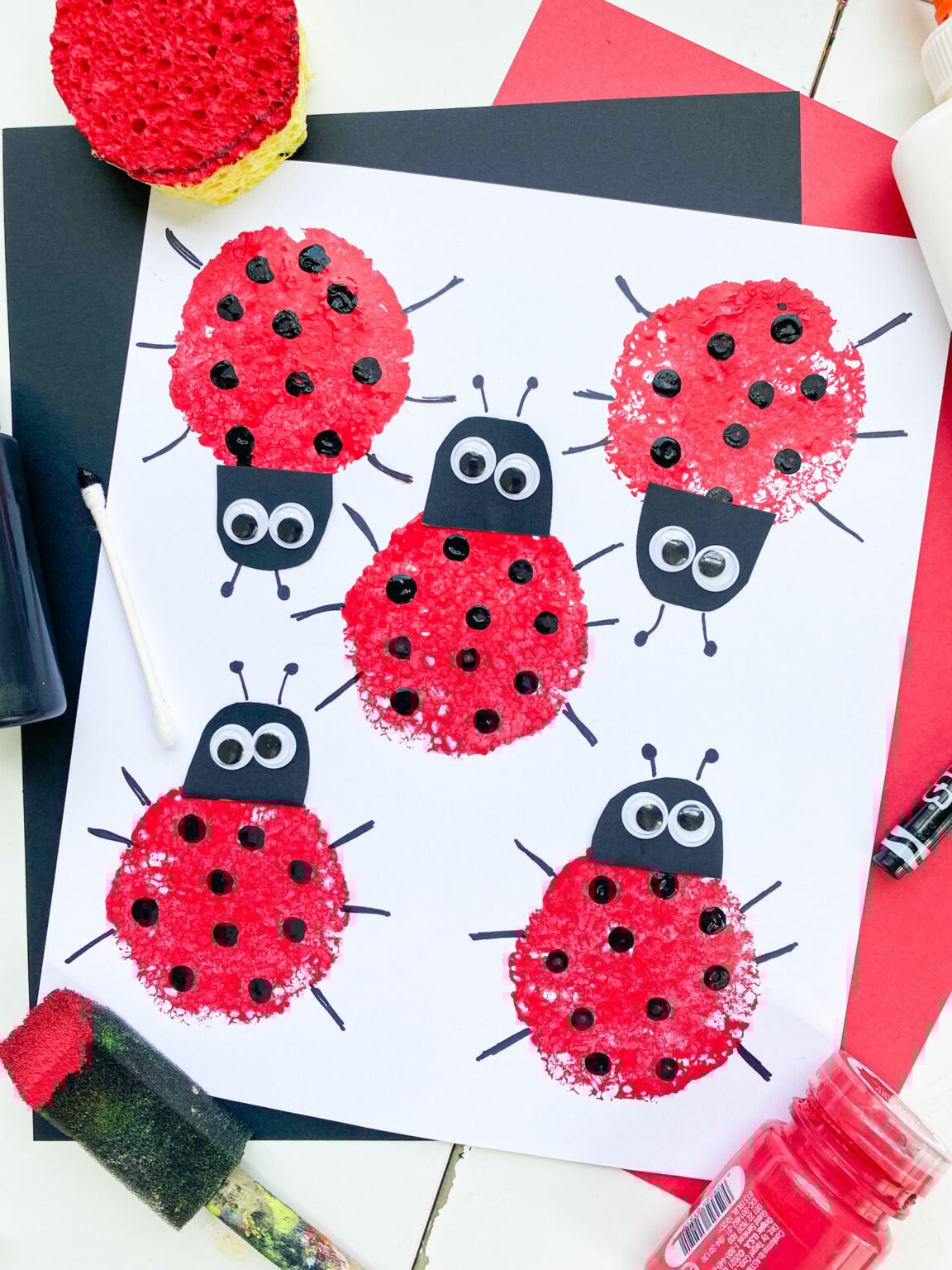10 CUTE Ladybug Crafts for Preschoolers (2025) - ABCDee Learning