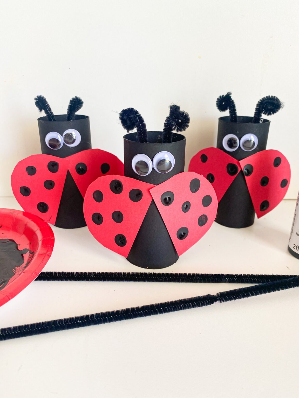 10 EASY Ladybug Crafts (2025) - ABCDee Learning