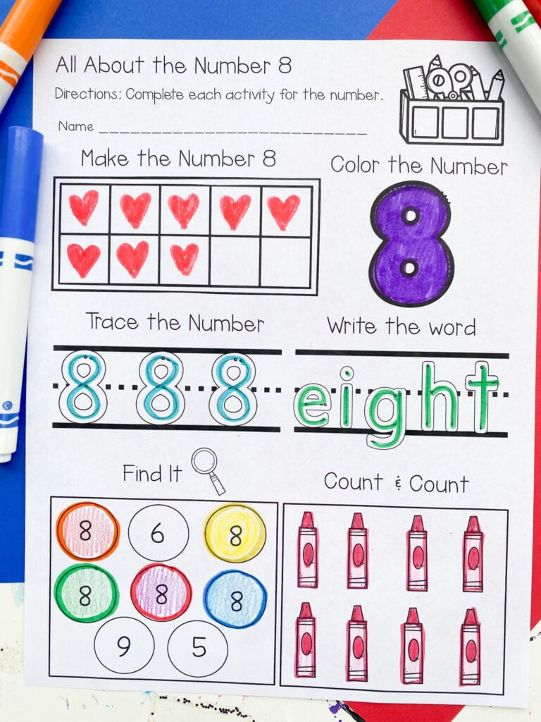 Math Printables - ABCDee Learning