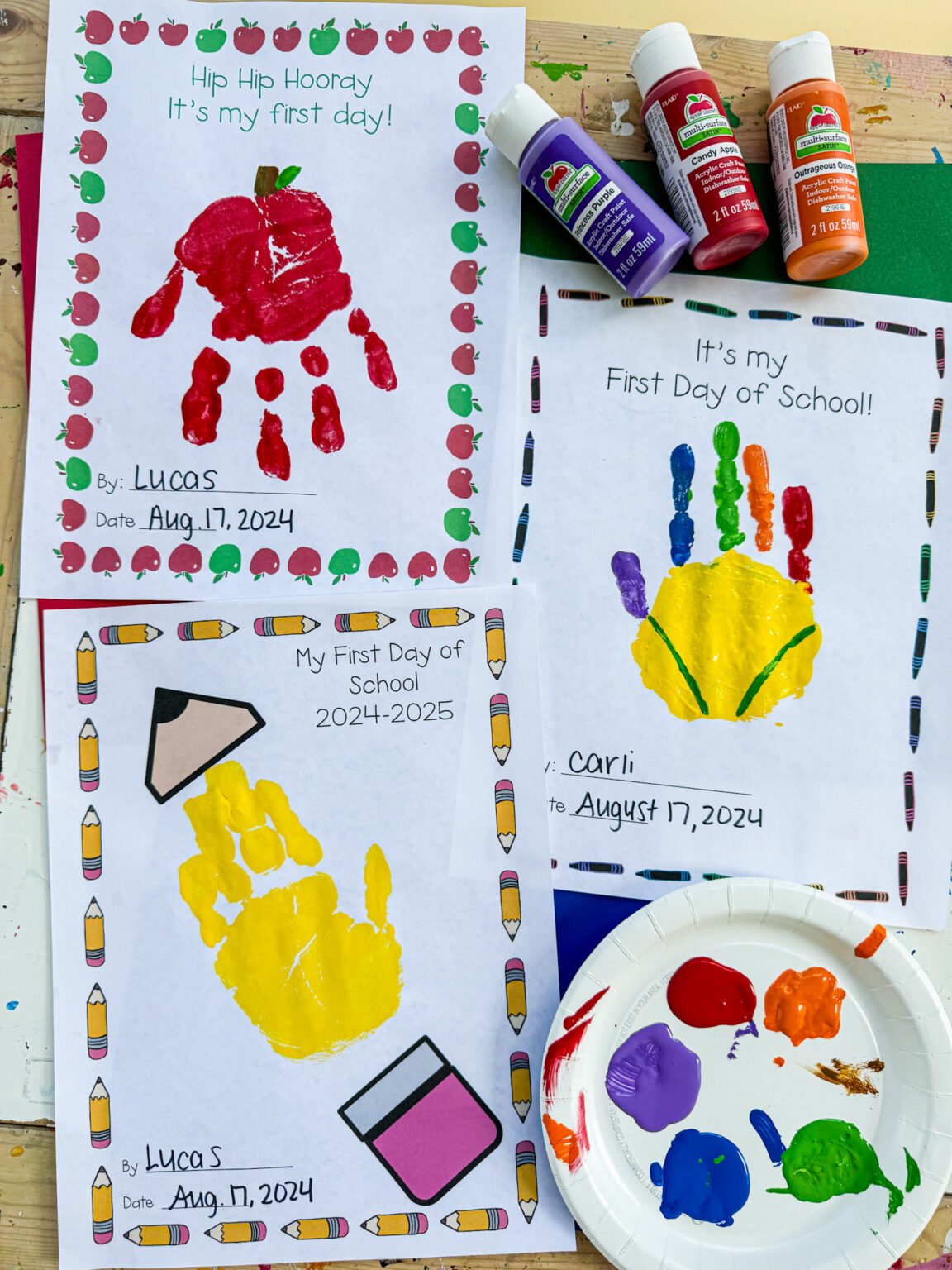 School Themed Printables - ABCDee Learning