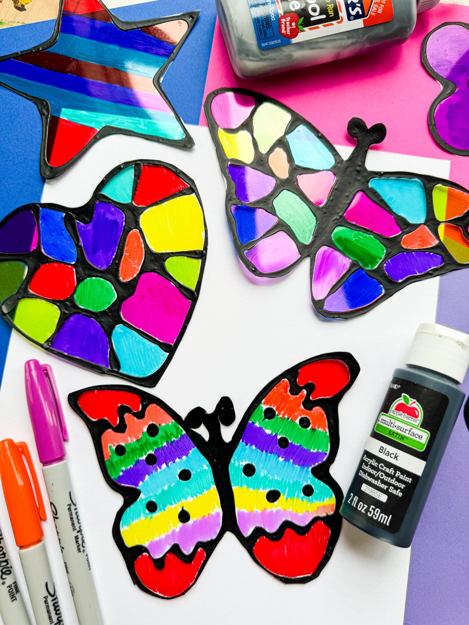 DIY Sun Catchers Craft (2025) - ABCDee Learning