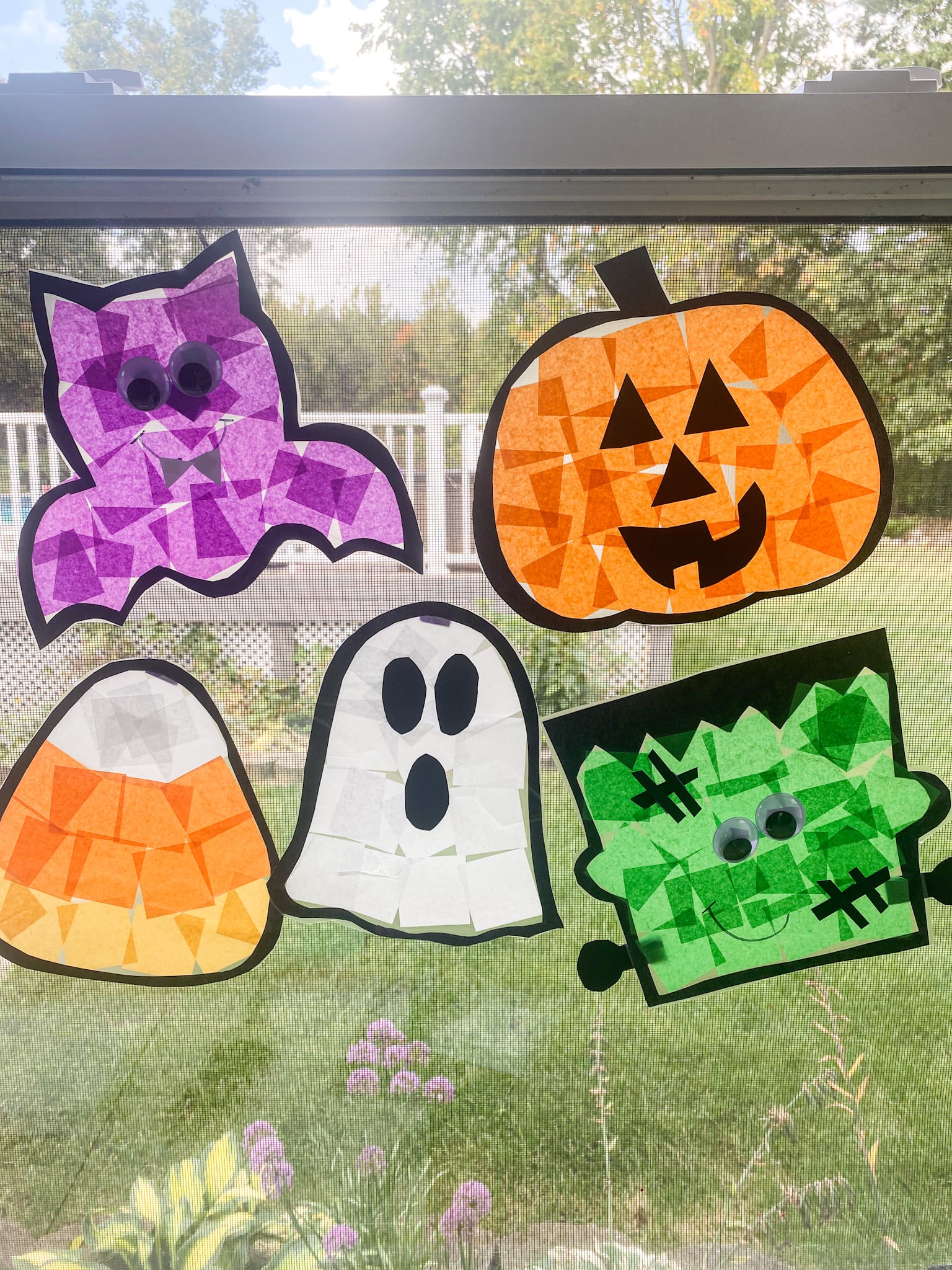 Halloween Suncatchers - ABCDee Learning