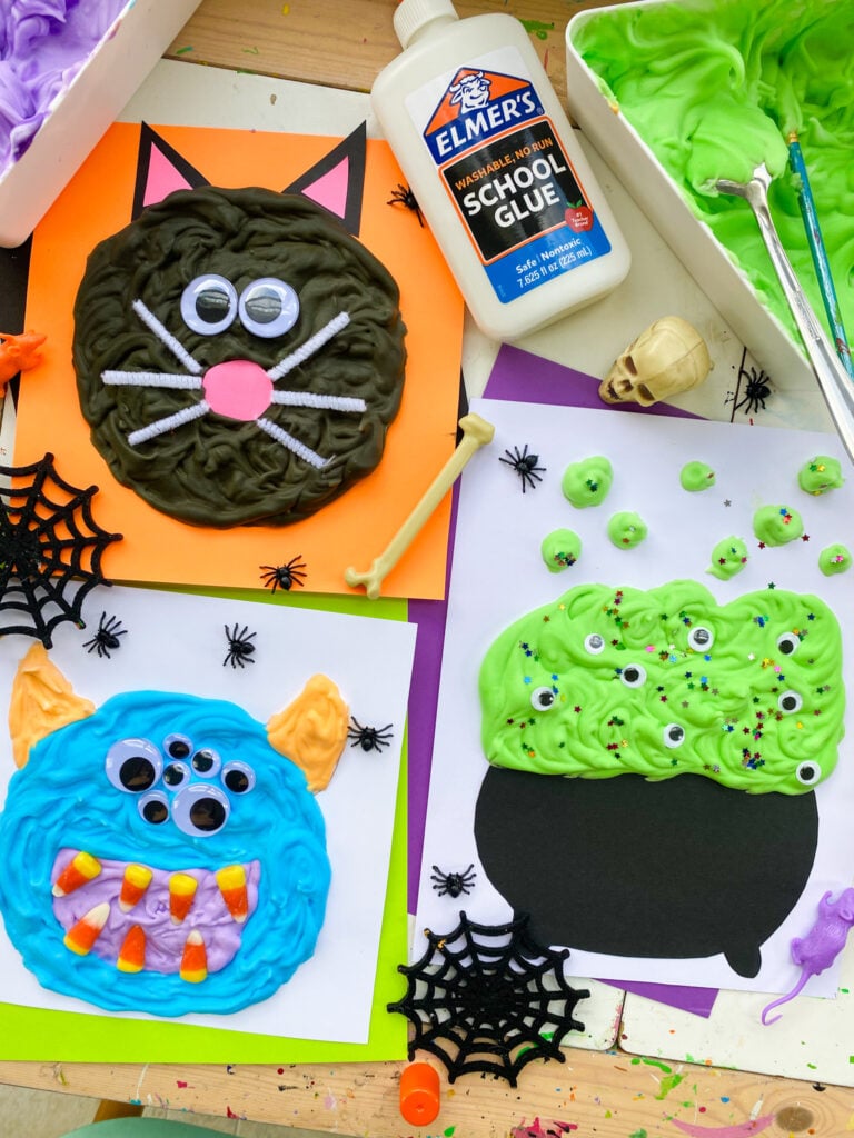 Halloween Puffy Paint - ABCDee Learning