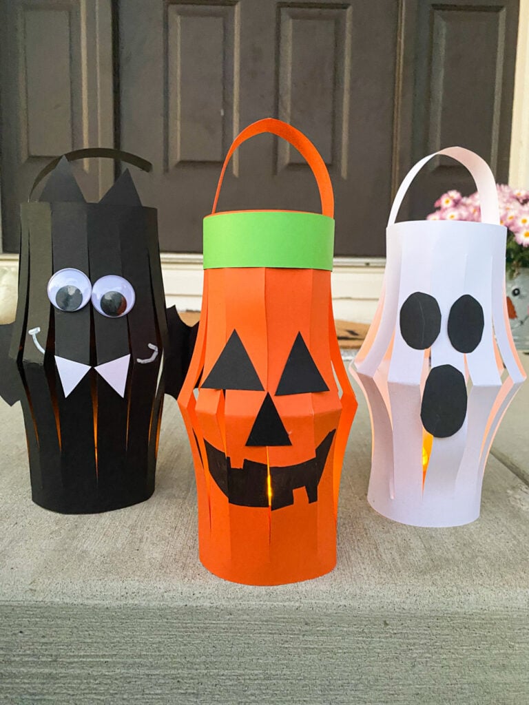 Halloween Paper Lanterns - ABCDee Learning