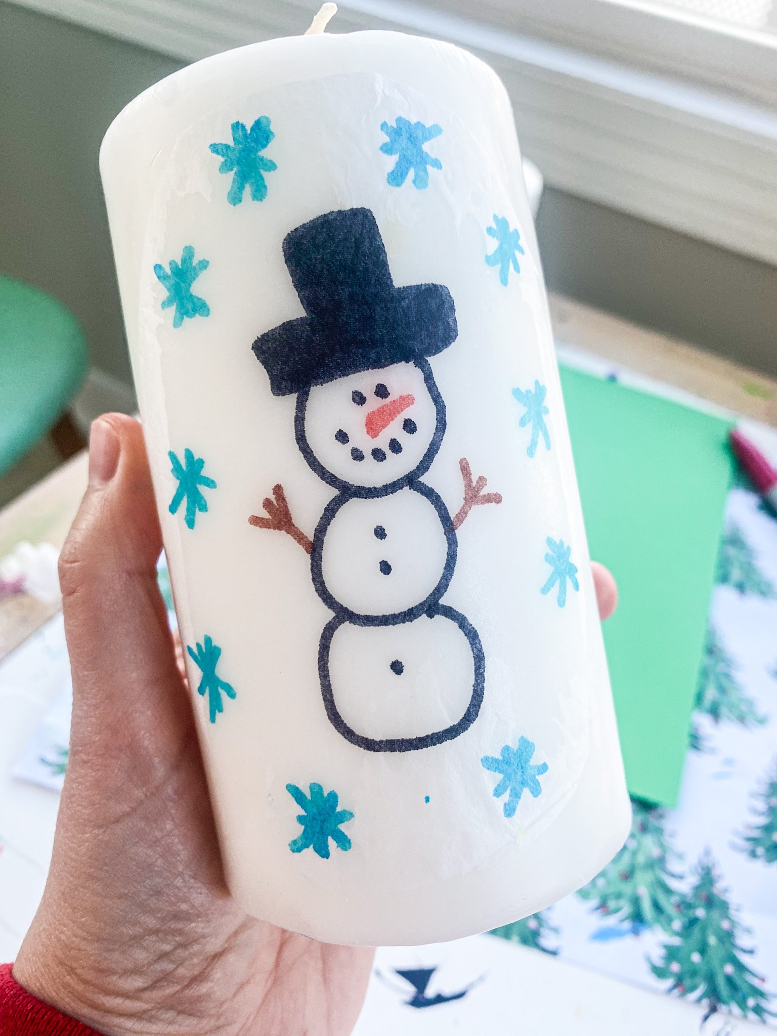 Candle Transfer Gift Craft - ABCDee Learning